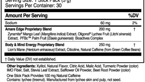 Happy Juice Mango Pack with a Supercharged Nootropic - On Sale